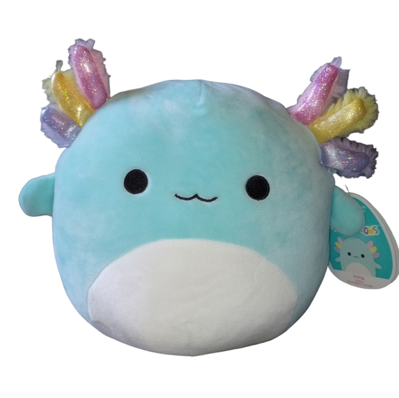 Squishmallows | Toys | Irina The Axolotl Light Blue 8 Squishmallow ...